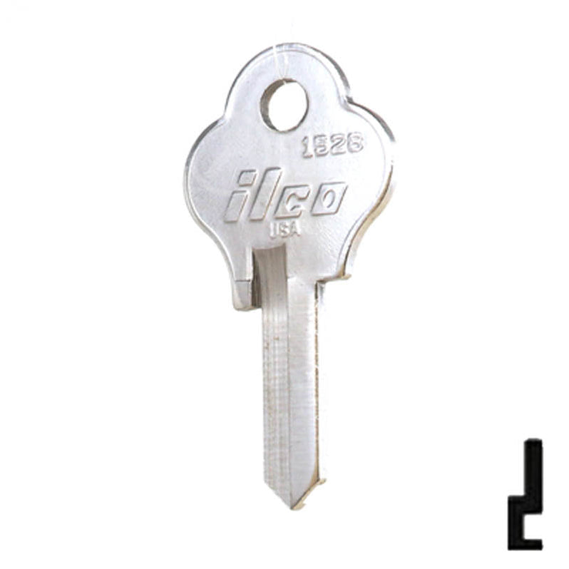 Padlock Key Blanks | Uncut Key Blank | Pado | 1528 by Ilco | CLK Supplies