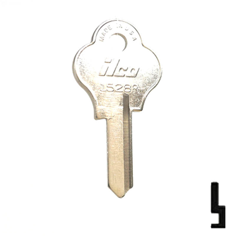 Padlock Key Blanks | Uncut Key Blank | Pado | 1528R by Ilco | CLK Supplies