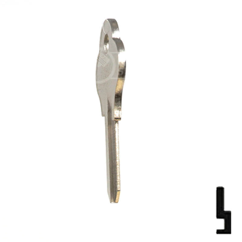 Padlock Key Blanks | Uncut Key Blank | Pado | 1528R by Ilco | CLK Supplies