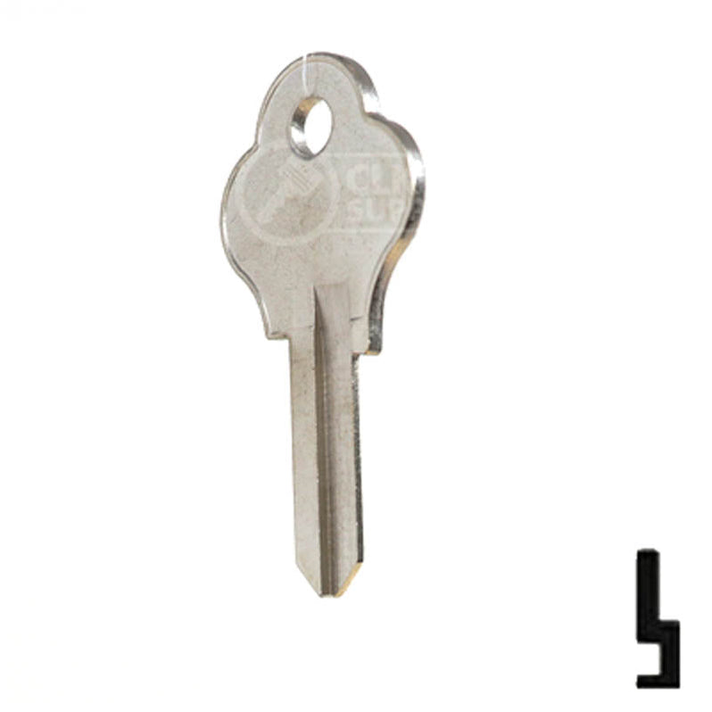 Padlock Key Blanks | Uncut Key Blank | Pado | 1528R by Ilco | CLK Supplies
