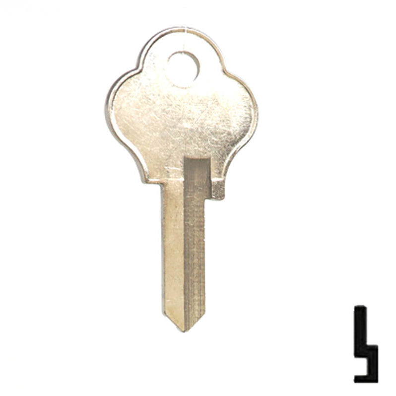 Padlock Key Blanks | Uncut Key Blank | Pado | 1528R by Ilco | CLK Supplies