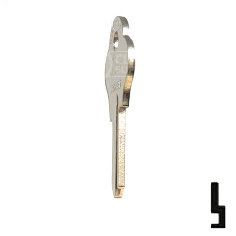 Padlock Key Blanks | Uncut Key Blank | Pado | 1528R by Ilco | CLK Supplies