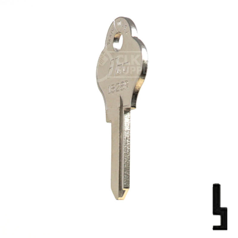 Padlock Key Blanks | Uncut Key Blank | Pado | 1528R by Ilco | CLK Supplies