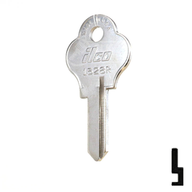 Padlock Key Blanks | Uncut Key Blank | Pado | 1528R by Ilco | CLK Supplies