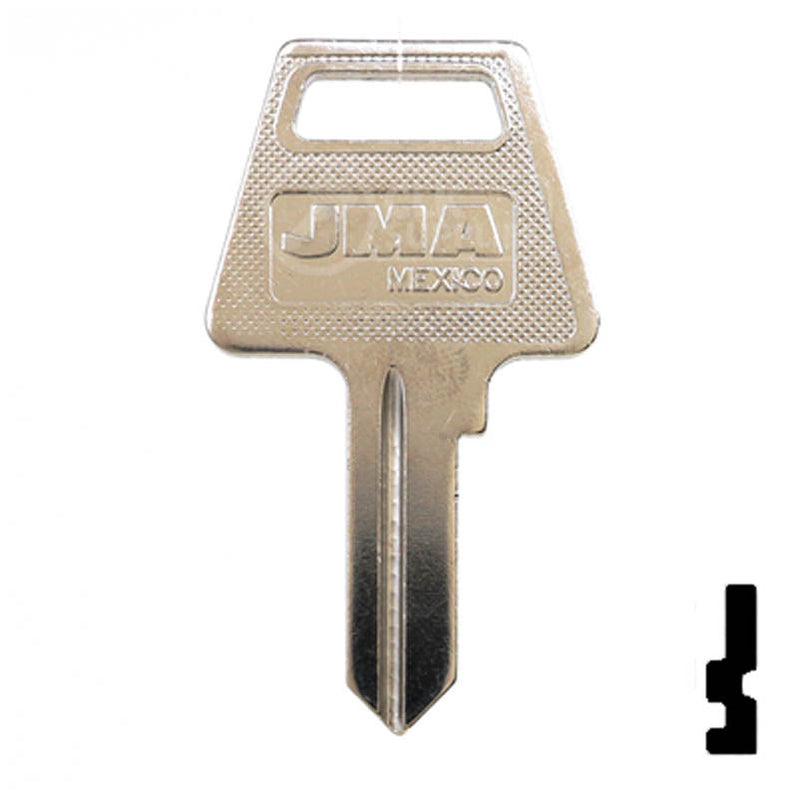 Uncut Key Blank | American Padlock | AM3, 1045