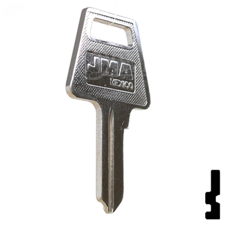 Uncut Key Blank | American Padlock | AM3, 1045