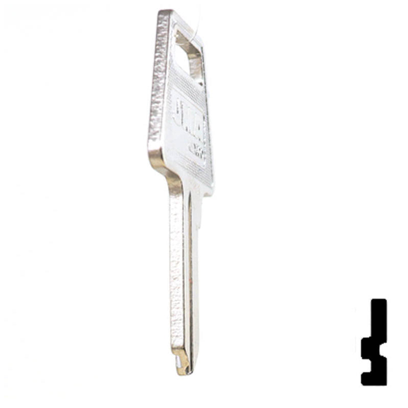 Uncut Key Blank | American Padlock | AM3, 1045
