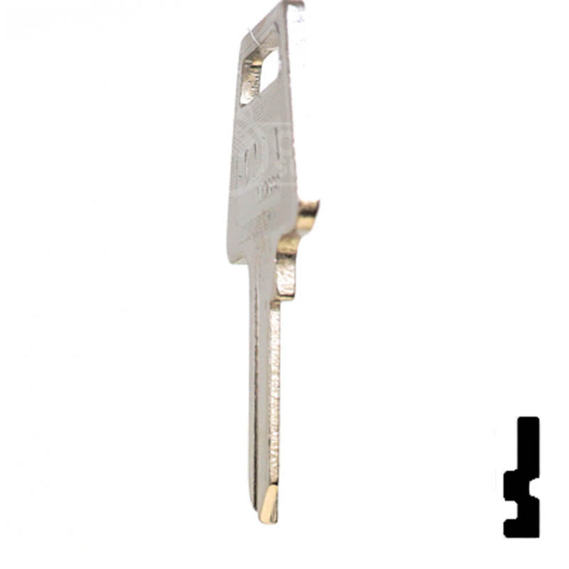 Uncut Key Blank | American Padlock | AM3, 1045