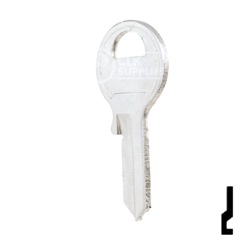 China Padlock Uncut Key Blank | M1R (CHINA-M1)