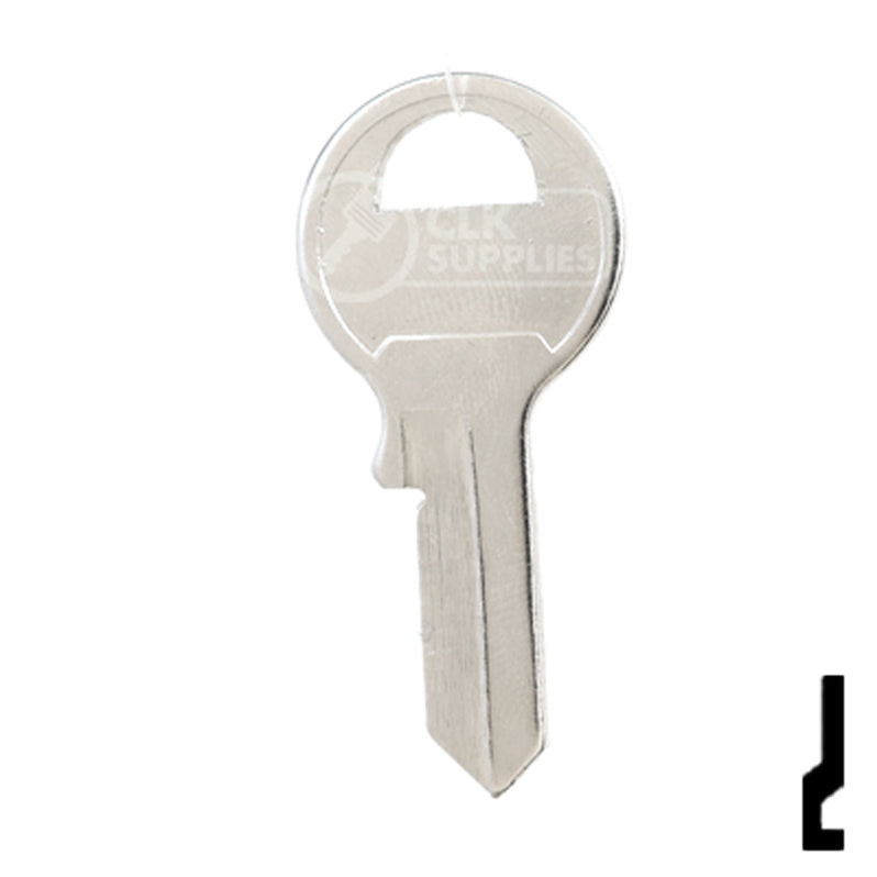China Padlock Uncut Key Blank | M1R (CHINA-M1)