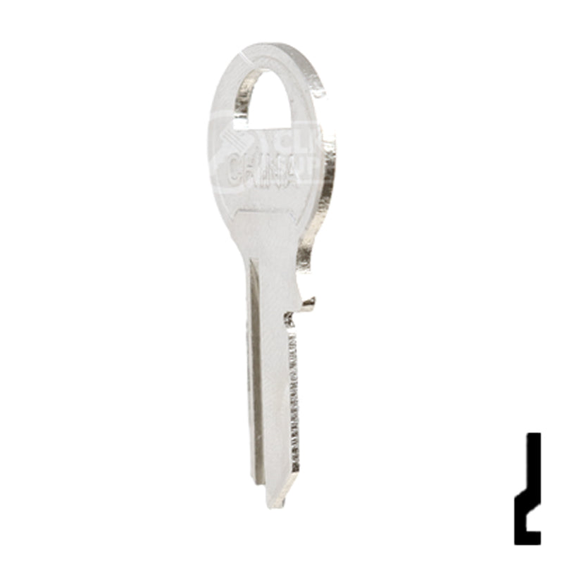 China Padlock Uncut Key Blank | M1R (CHINA-M1)