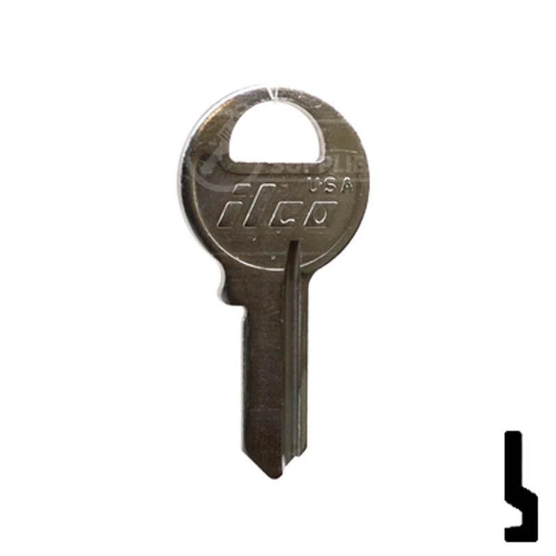 Uncut Key Blank | Imported Padlock, Master Padlock, EZ-Set | EZ4, M1