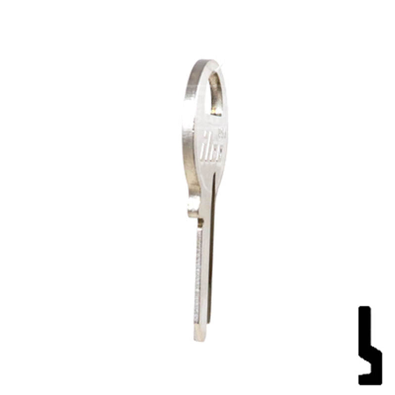 Uncut Key Blank | Imported Padlock, Master Padlock, EZ-Set | EZ4, M1