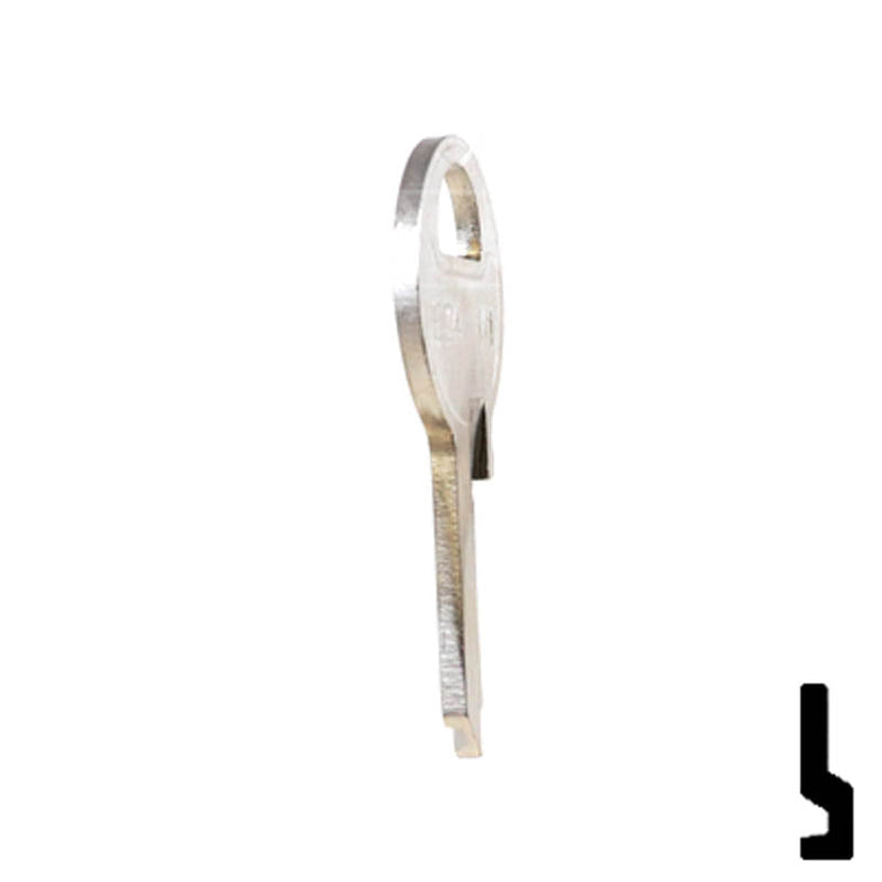 Uncut Key Blank | Imported Padlock, Master Padlock, EZ-Set | EZ4, M1