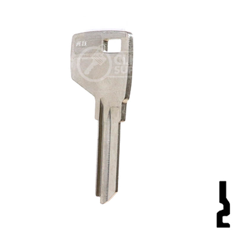 Uncut Key Blank | Master Padlock , Dexter | MD1054K, MD17
