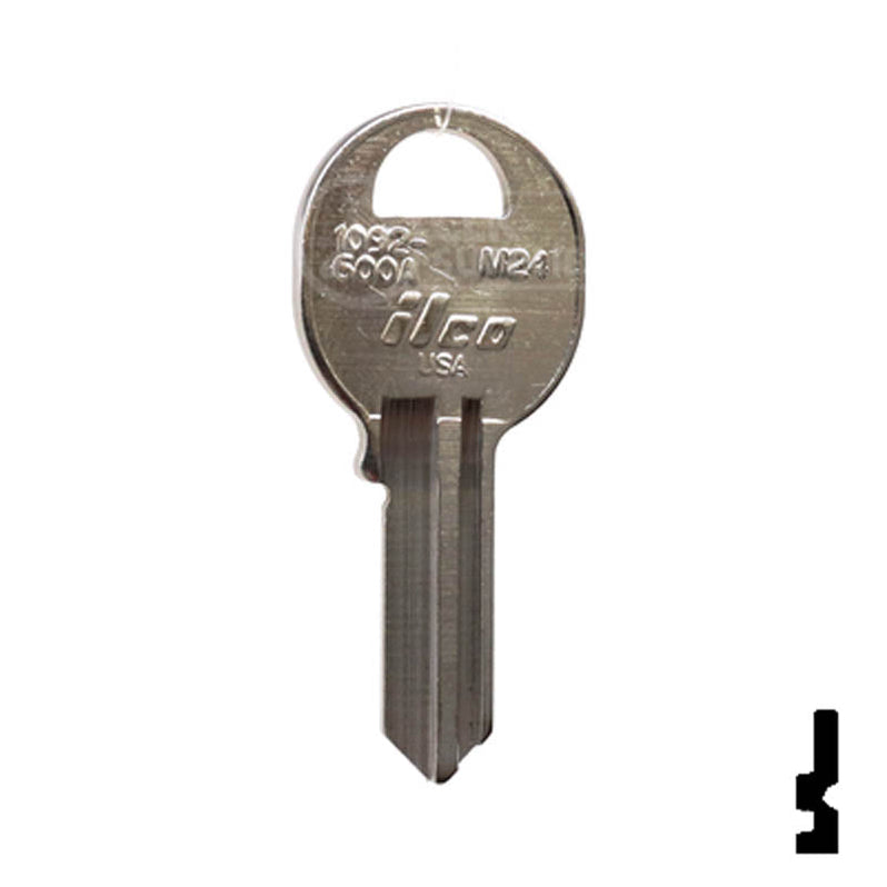 Uncut Key Blank | Master Padlock | 1092-600A-M24