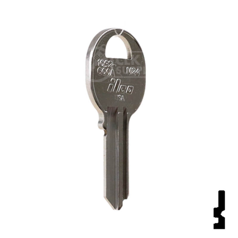Uncut Key Blank | Master Padlock | 1092-600A-M24