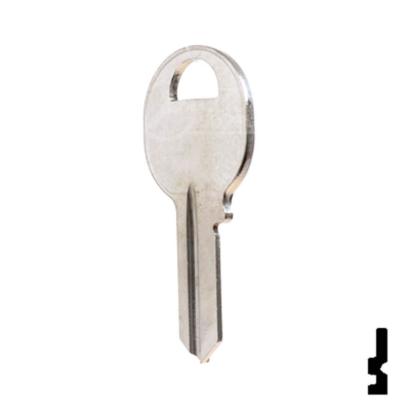Uncut Key Blank | Master Padlock | 1092-600A-M24