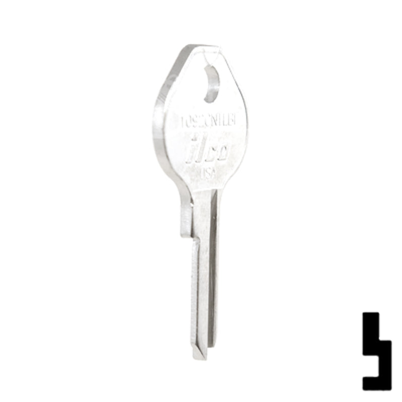 Uncut Key Blank | Master Padlock | 1092CNTLBI
