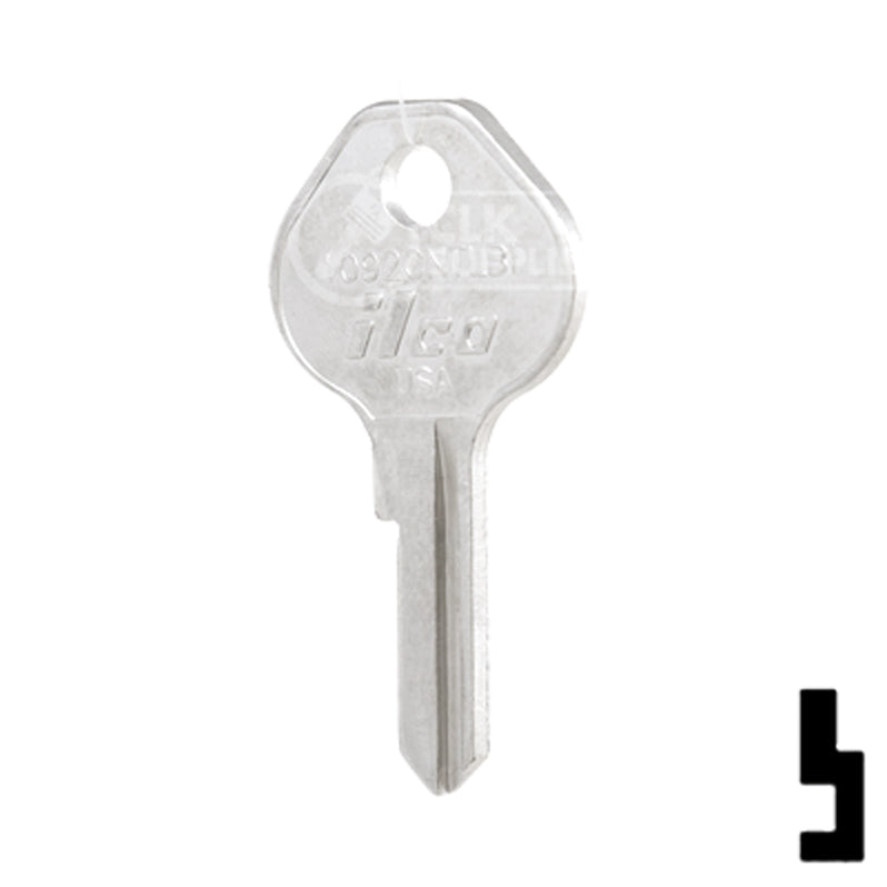 Uncut Key Blank | Master Padlock | 1092CNTLBI