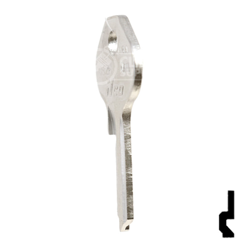 Uncut Key Blank | Master Padlock | 1092H, M11
