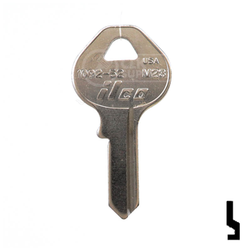 Padlock Key Blanks | Uncut Key Blank | Master Padlock | M23 by Ilco ...