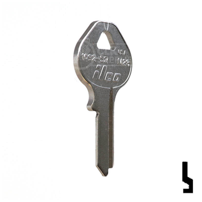 Padlock Key Blanks | Uncut Key Blank | Master Padlock | M23 by Ilco ...