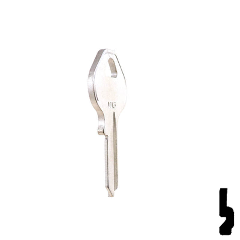 Padlock Key Blanks | Uncut Key Blank | Master Padlock | MA3 by Ilco ...