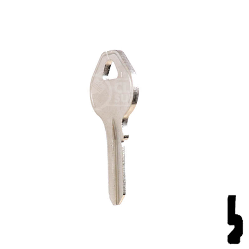 Padlock Key Blanks | Uncut Key Blank | Master Padlock | MA3 by Ilco ...