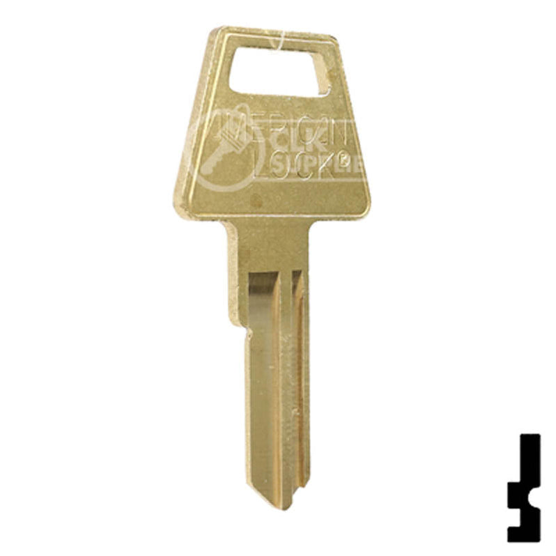 Padlock Key Blanks | Uncut Key Blank | American Padlock | AMAAK5BOX by ...