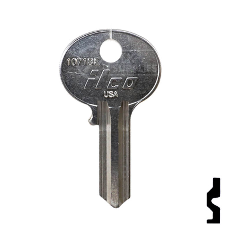 Padlock Key Blanks | Uncut Key Blank | Wilson-Bohannon | 1071BE by Ilco ...