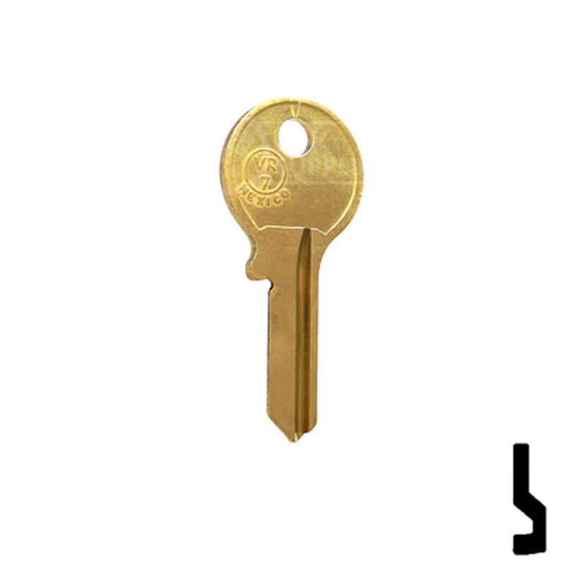 Padlock Key Blanks | Uncut Key Blank | Viro | VR7, VR91AR by JMA USA ...