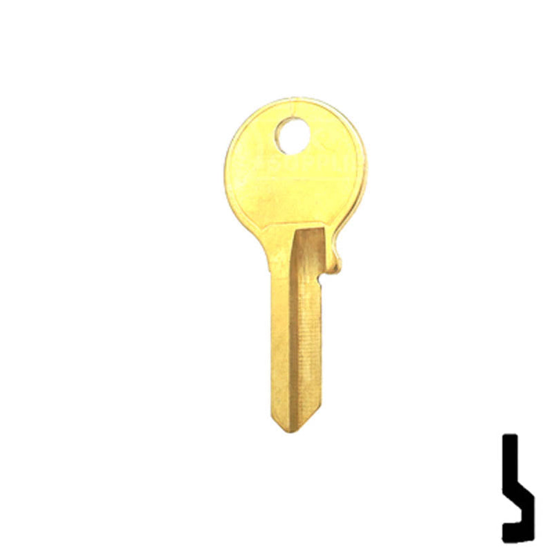 Padlock Key Blanks | Uncut Key Blank | Viro | VR7, VR91AR by JMA USA ...