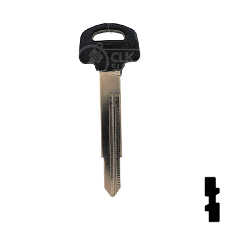 HON68BP Honda Motorcycle Key Blank | CLK SUPPLIES, LLC