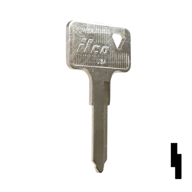 Uncut Key Blank | Cagiva | KW14