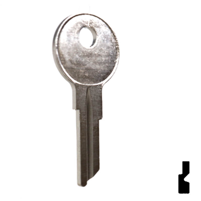 Key Blanks | CU12 | Mercury Clum Boat | Replacement Uncut Key