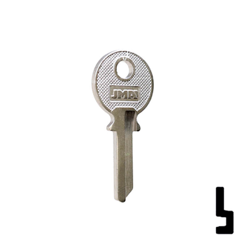 Uncut Key Blank | Tri-Circle | TRI-3I