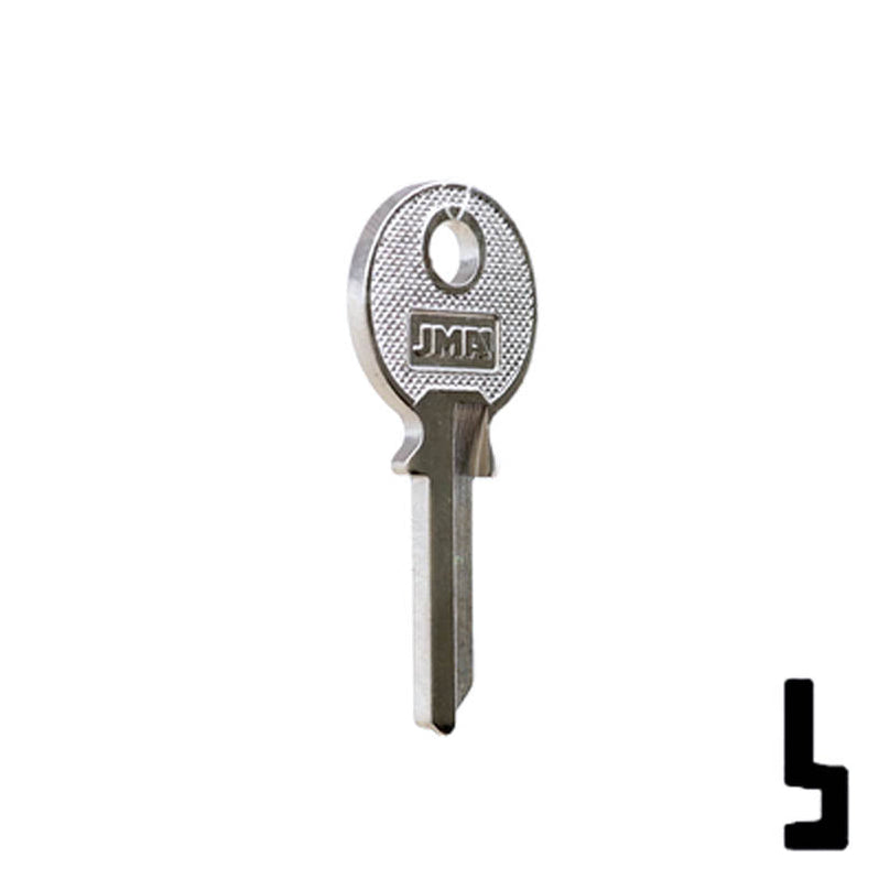 Uncut Key Blank | Tri-Circle | TRI-3I