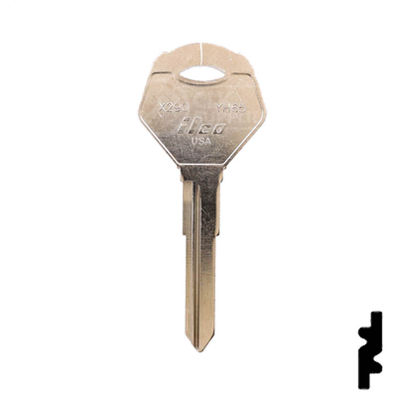 Uncut Key Blank | Yamaha Motorcycle | X290, YH65