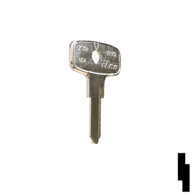 Uncut Key Blank | Yamaha| YH19