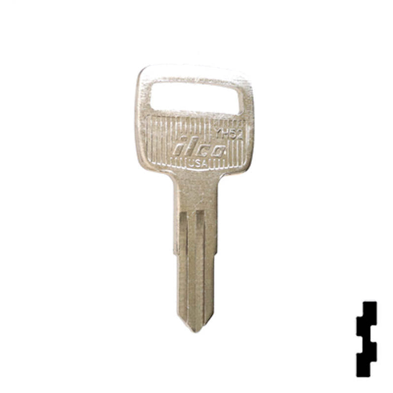 YH52 Yamaha Outboard Motor Key – Boat Key Replacement