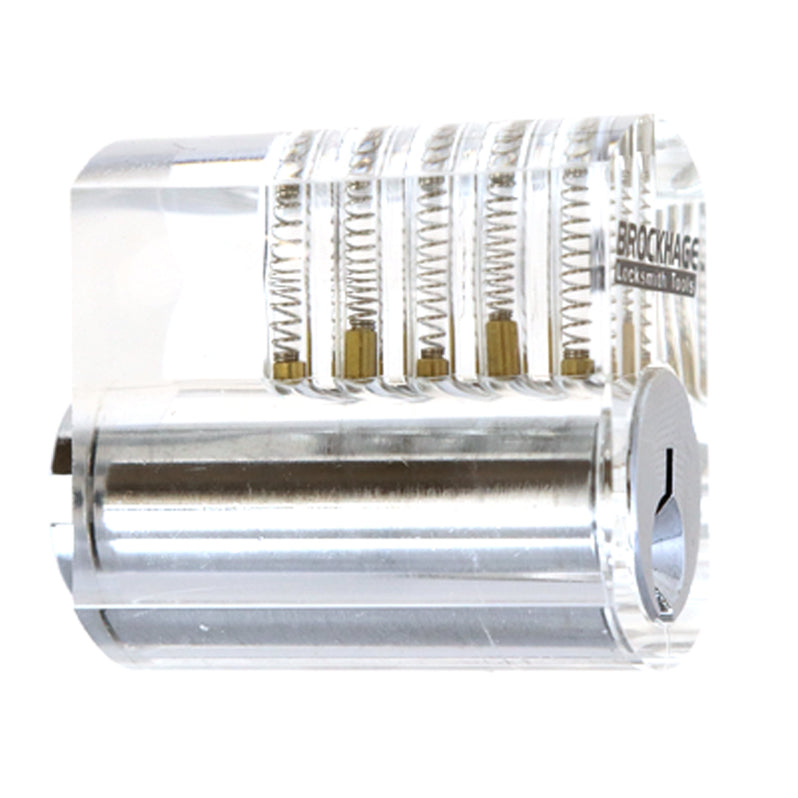 Clear Practice Lock with Standard Pins