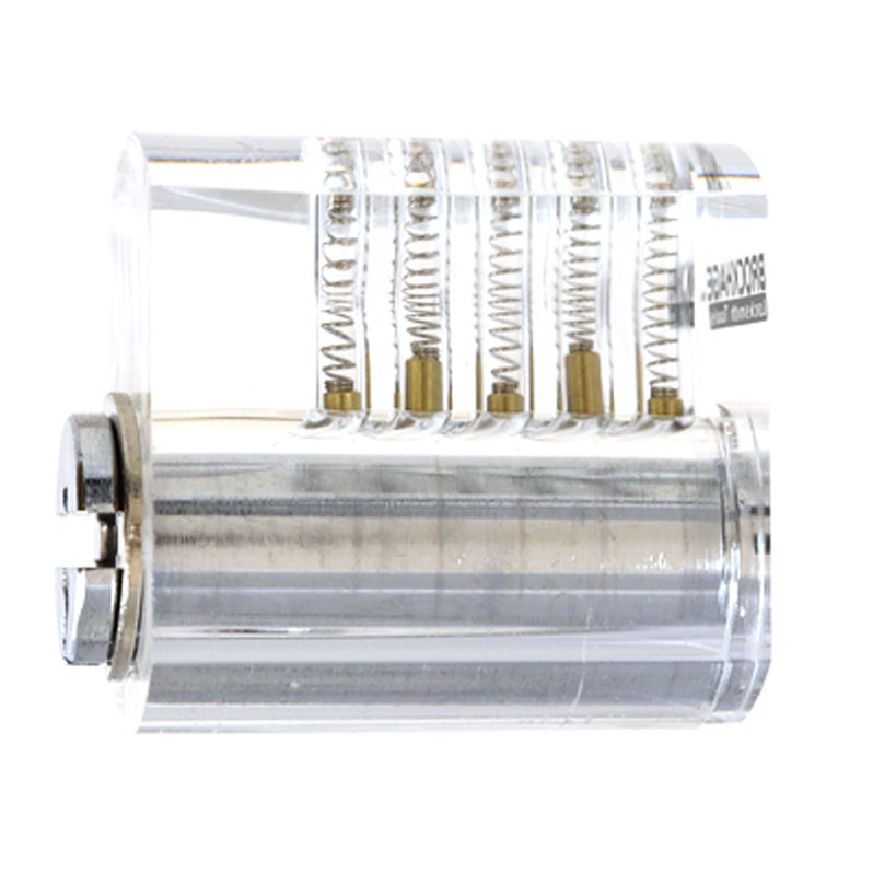Clear Practice Lock with Standard Pins