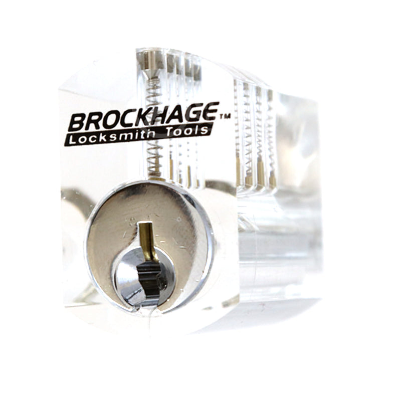 Clear Practice Lock with Standard Pins
