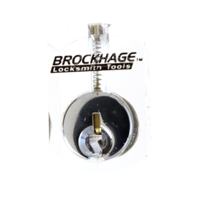 Clear Practice Lock with Standard Pins