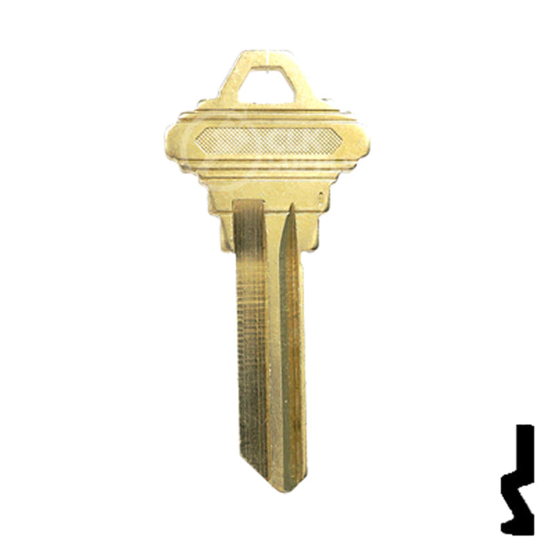 Residential Key Blanks | 100-C, SC1 Look-A-Like Nickel Silver Key by ...