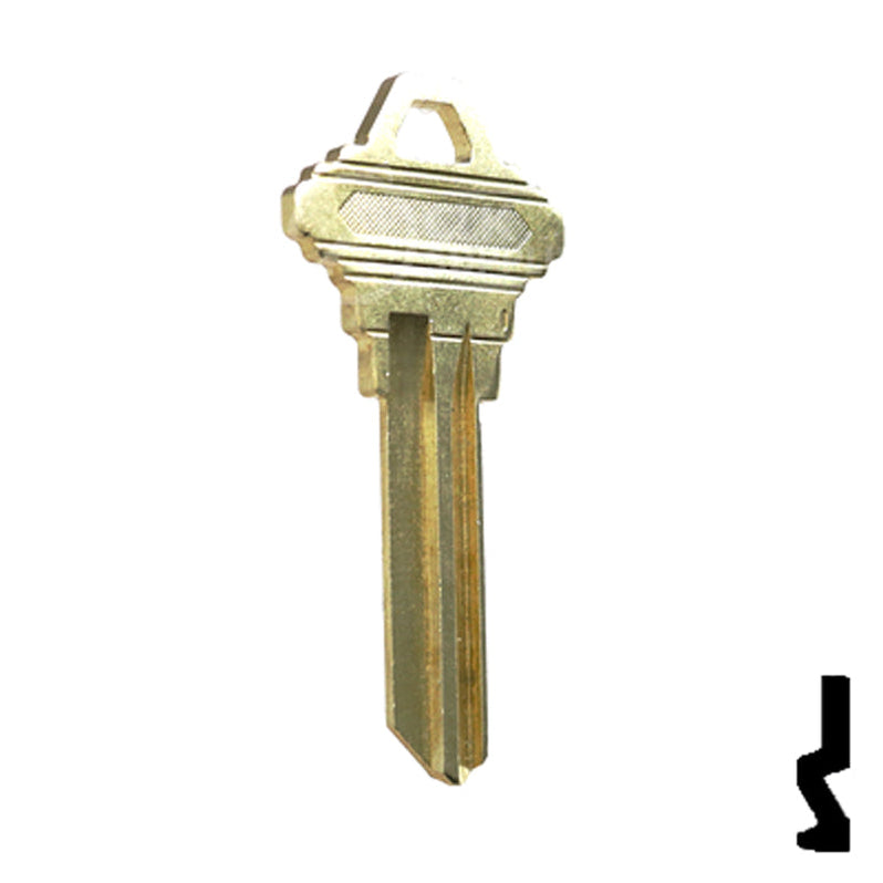 Residential Key Blanks | 100-C, SC1 Look-A-Like Nickel Silver Key by ...