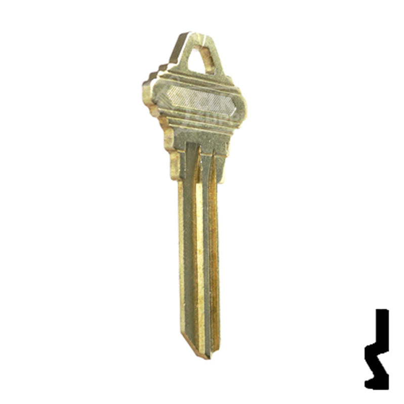 Residential Key Blanks | 100-C, SC1 Look-A-Like Nickel Silver Key by ...