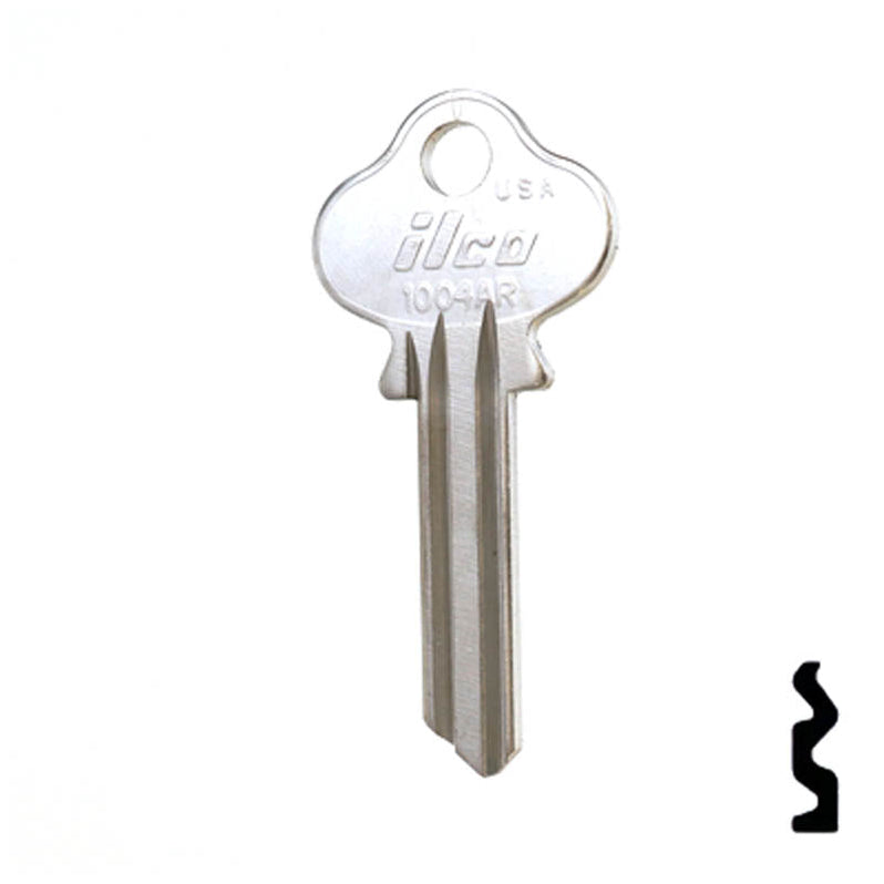 Residential Key Blanks | Uncut Key Blank | Lockwood | 1004AR by Ilco | CLK Supplies