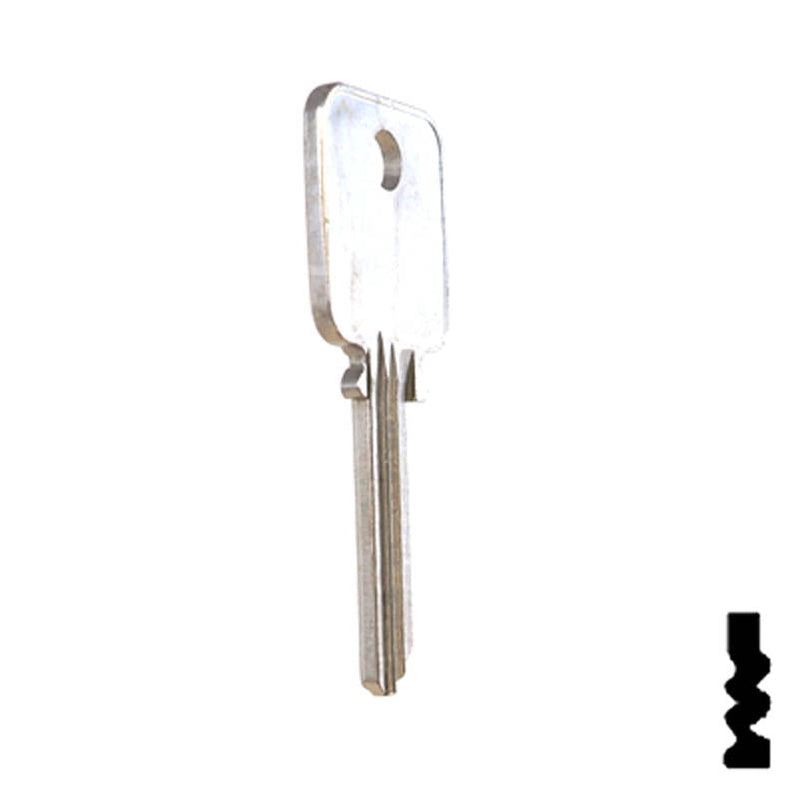 Uncut Key Blank | Medeco Biaxial G3 | 1638